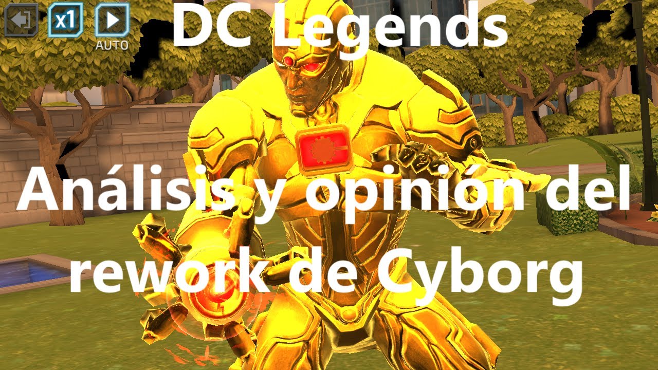 DC Legends: Análisis y opinión del rework de Cyborg - YouTube