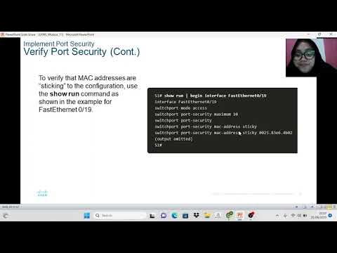 Module 11 Presentasion- Switch Security Configuration - YouTube