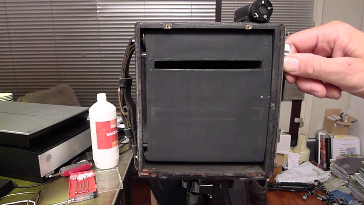 Graflex Speed Graphic part 2 Focal plane shutter - YouTube