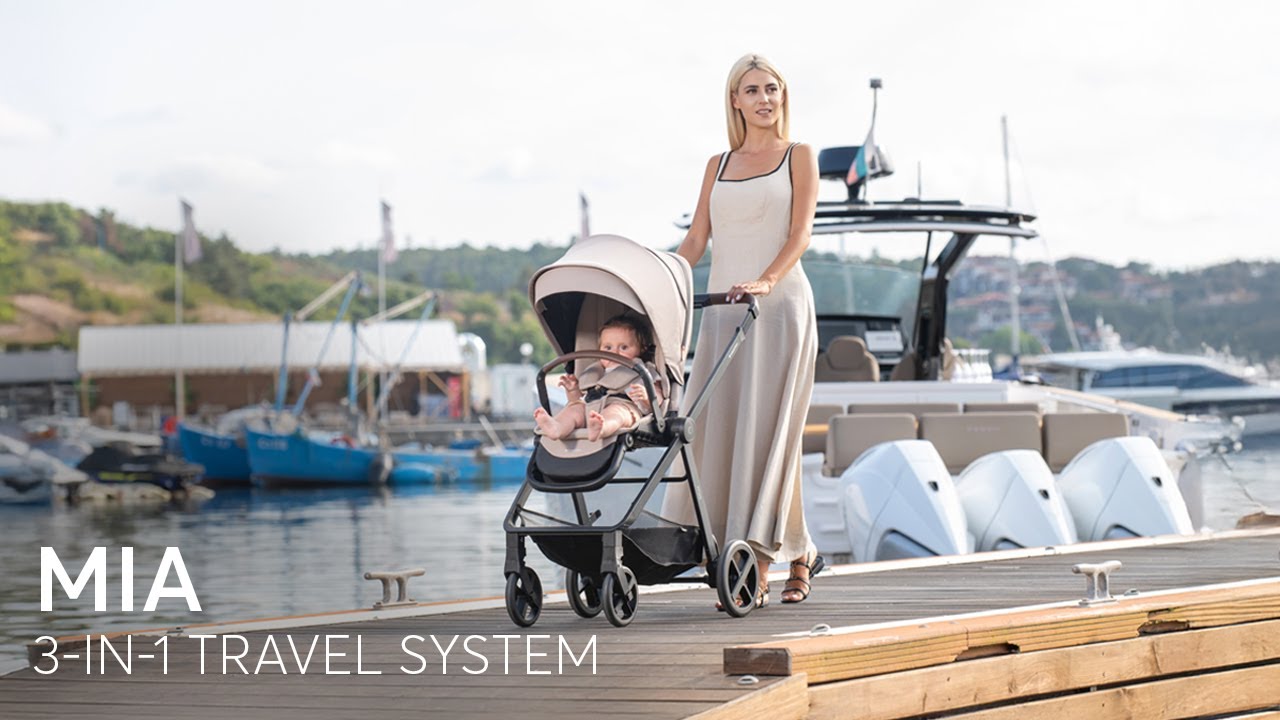 KikkaBoo | 3-in-1 travel system MIA - YouTube