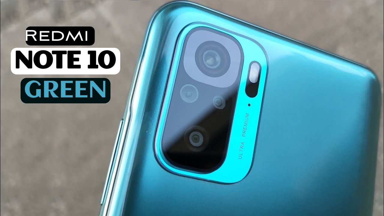 RedMi Note 10 Green #RedmiNote10 #Green - YouTube
