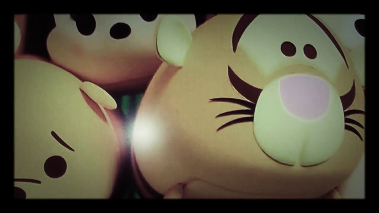 Disney Tsum Tsum the movie scene Tigger catching The butterfly - YouTube