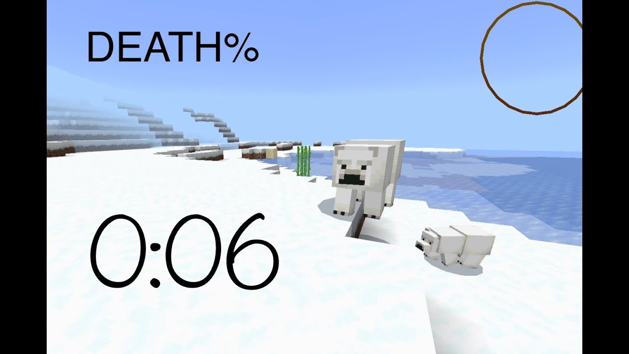 MCBE Death Speedrun PB - YouTube