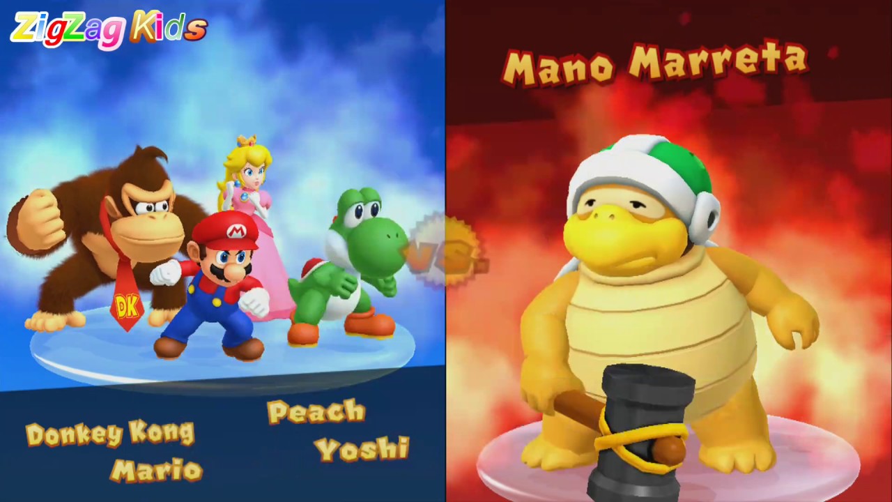 Mario Party 10 | Yoshi Wins | Episode 5 WiiU | ZigZag Kids HD - YouTube