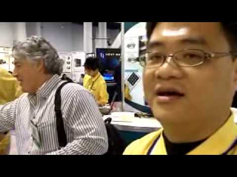 Elan Microcontroller's Multitouch Remote for Windows 7 - YouTube