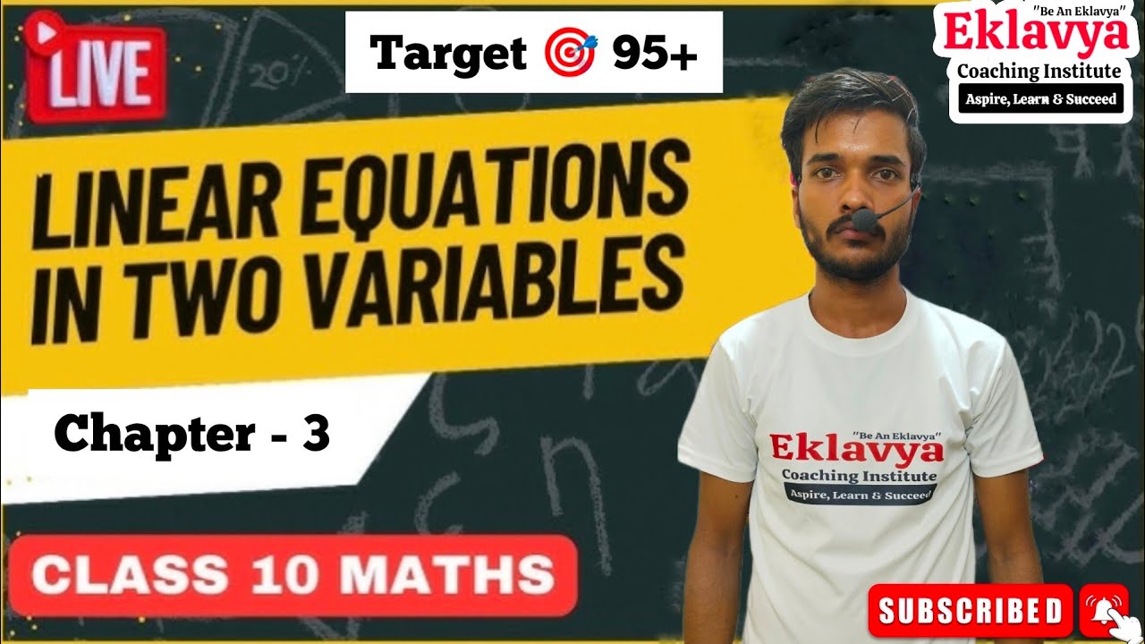 Pair Of Linear Equations In 2 Variables Class 10th Maths Chapter 3 pair-of-linear-equations-in-2-variables-class-10th-maths-chapter-3