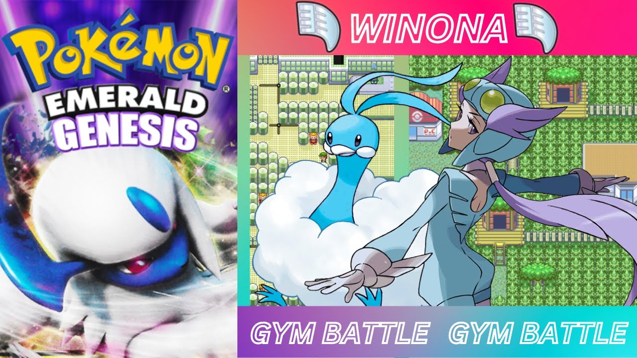 POKEMON EMERALD GENESIS | FORTREE CITY GYM BATTLE - YouTube