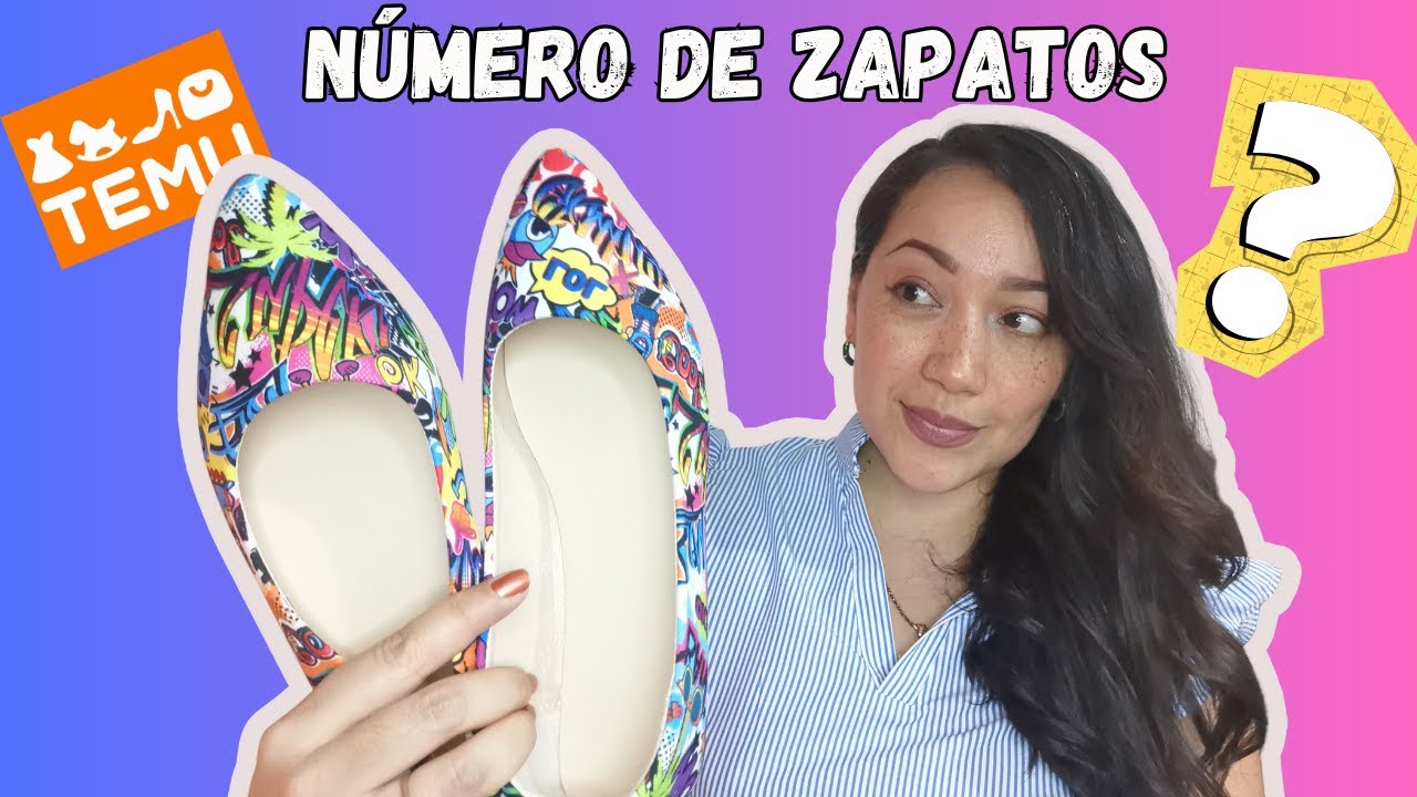 CÓMO COMPRAR LA TALLA DE ZAPATOS CORRECTA EN TEMU COLOMBIA - YouTube