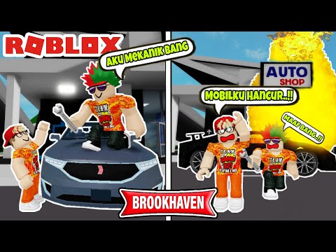 THE KID BECOMES A FAKE MECHANIC - ROBLOX BROOKHAVEN