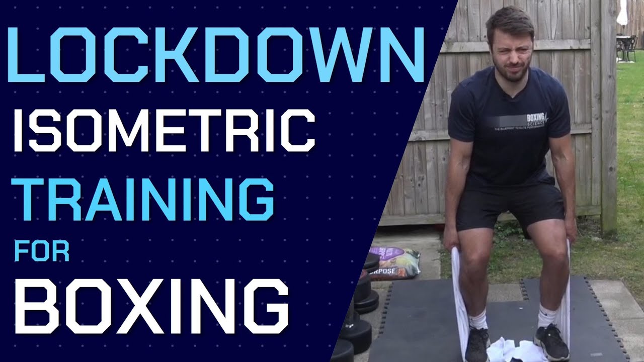 Isometric Training for Boxing During Lockdown - YouTube