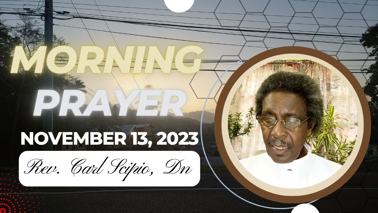 Morning Prayer | Wednesday December 13th, 2023 - YouTube