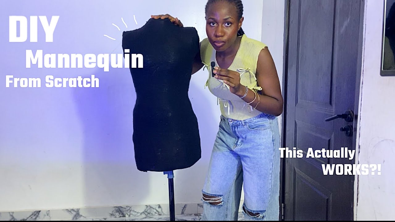 Made A Pinnable Mannequin From Scratch… And It Actually Worked! 👀 /DIY ...