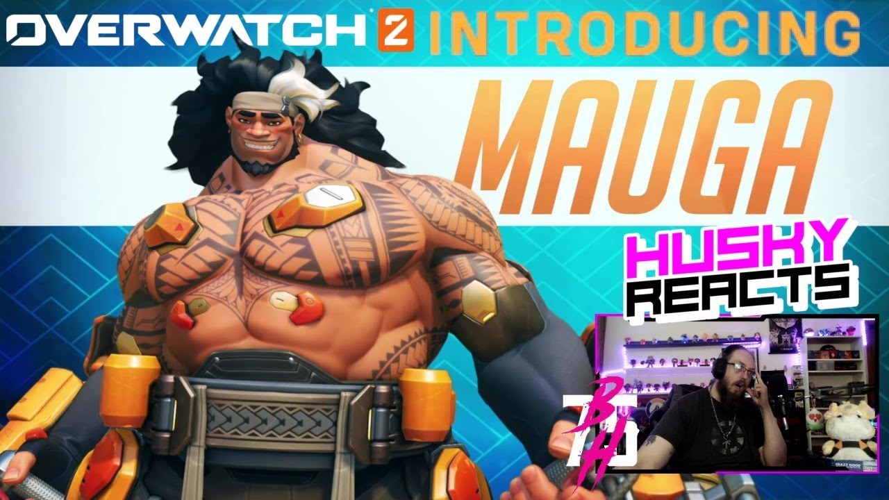 Mauga | New Hero Gameplay Trailer | Overwatch 2 – Husky Reacts - YouTube