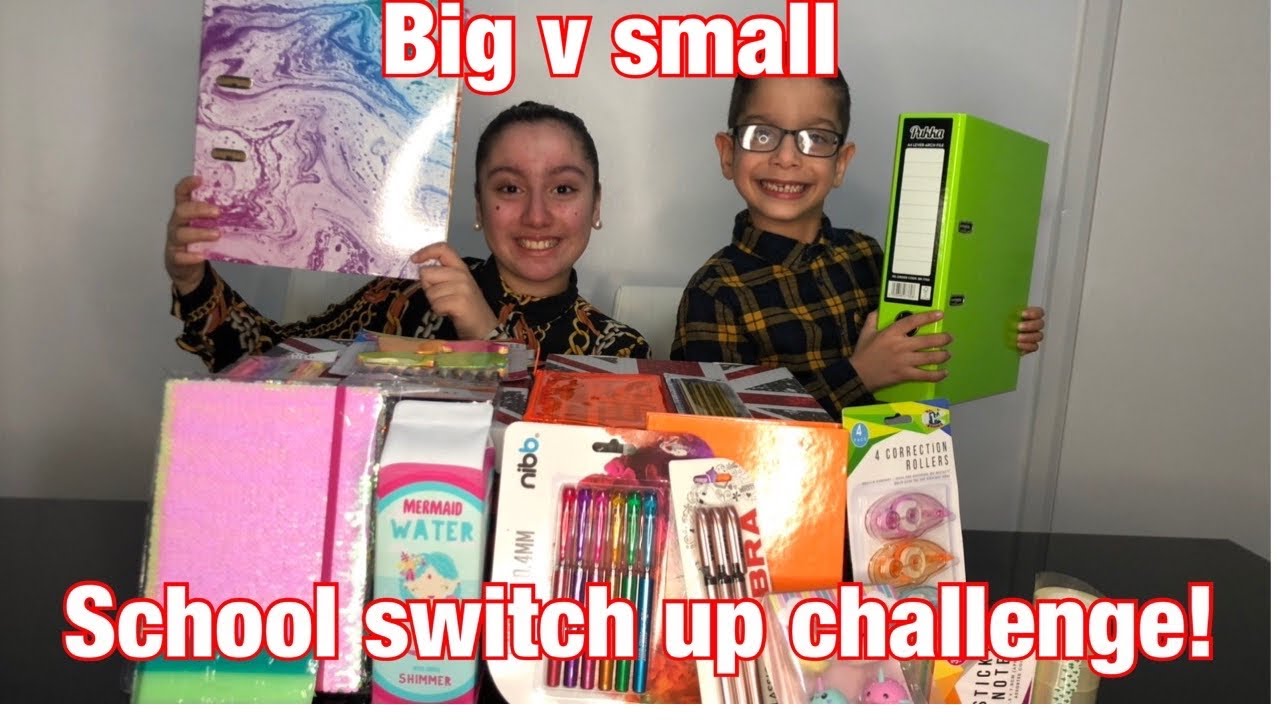 Back to school switch up challenge! - YouTube