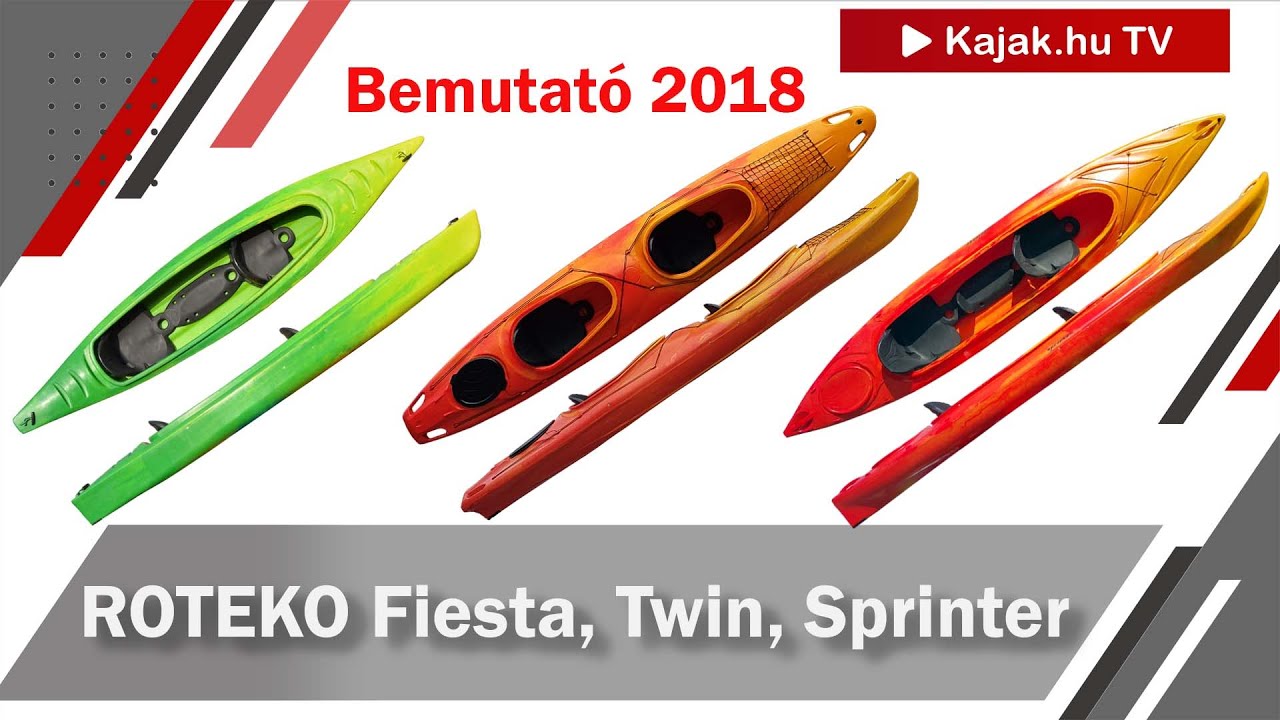 Roteko Fiesta, Roteko Twin, Roteko Sprinter, bemutató 2018 - YouTube