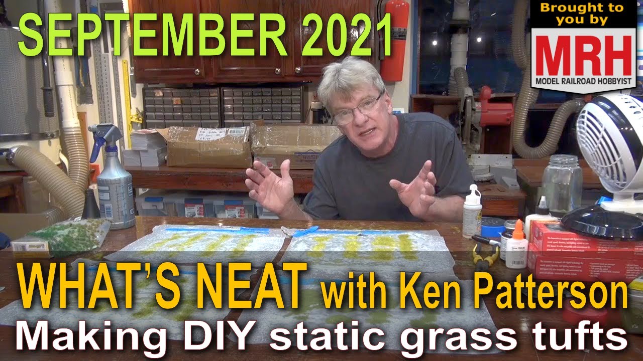 Best DIY static grass tufts | September 2021 WHATS NEAT Model Railroad ...
