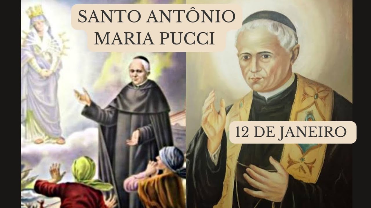 Santo Antônio Maria Pucci - Comemorado em 12 de Janeiro #santododia # ...