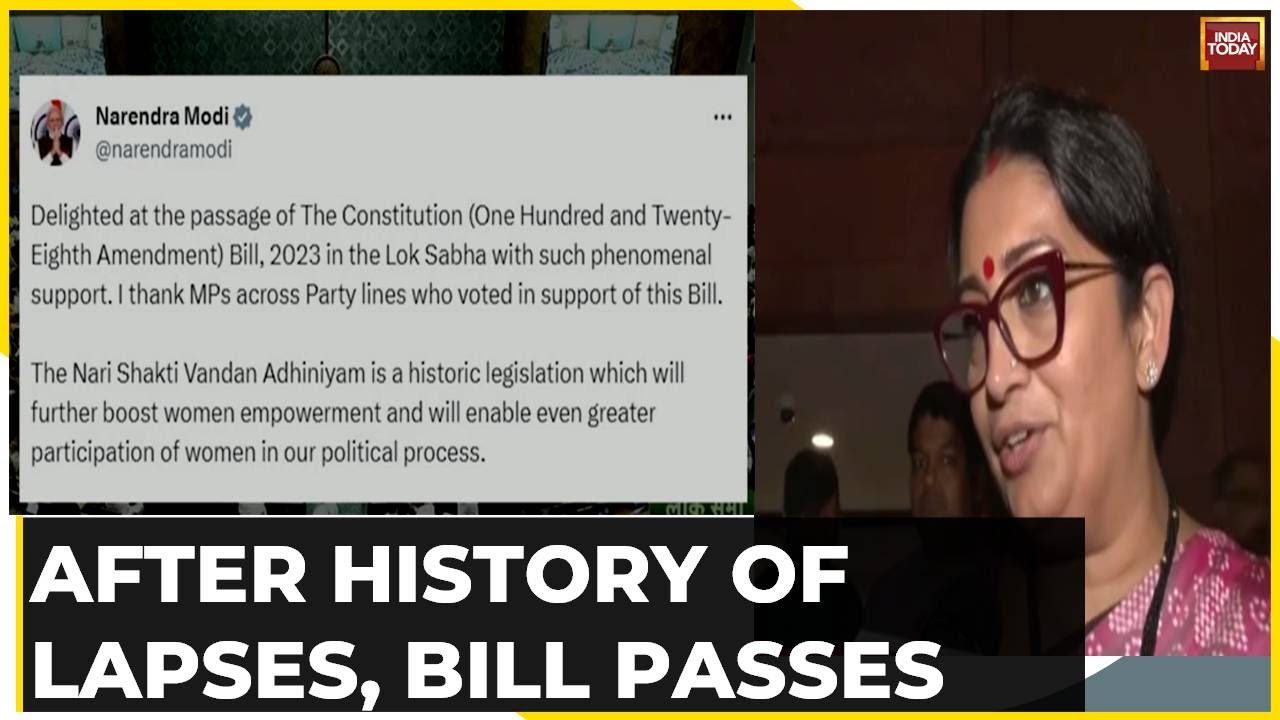 New Sansad Scripts 'Her-Story': First Time Ever, Lok Sabha Passes The ...