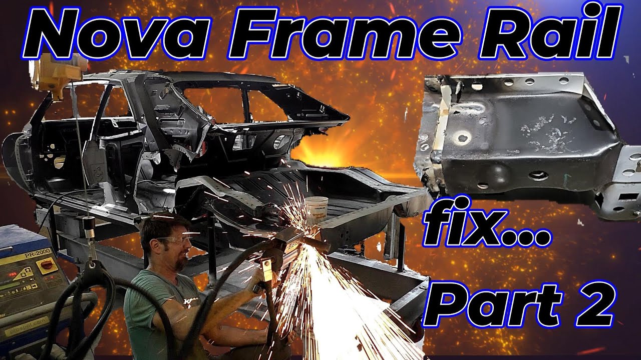1970 Nova frame rail, trunk pan, floor section and side cowl part 2 ...