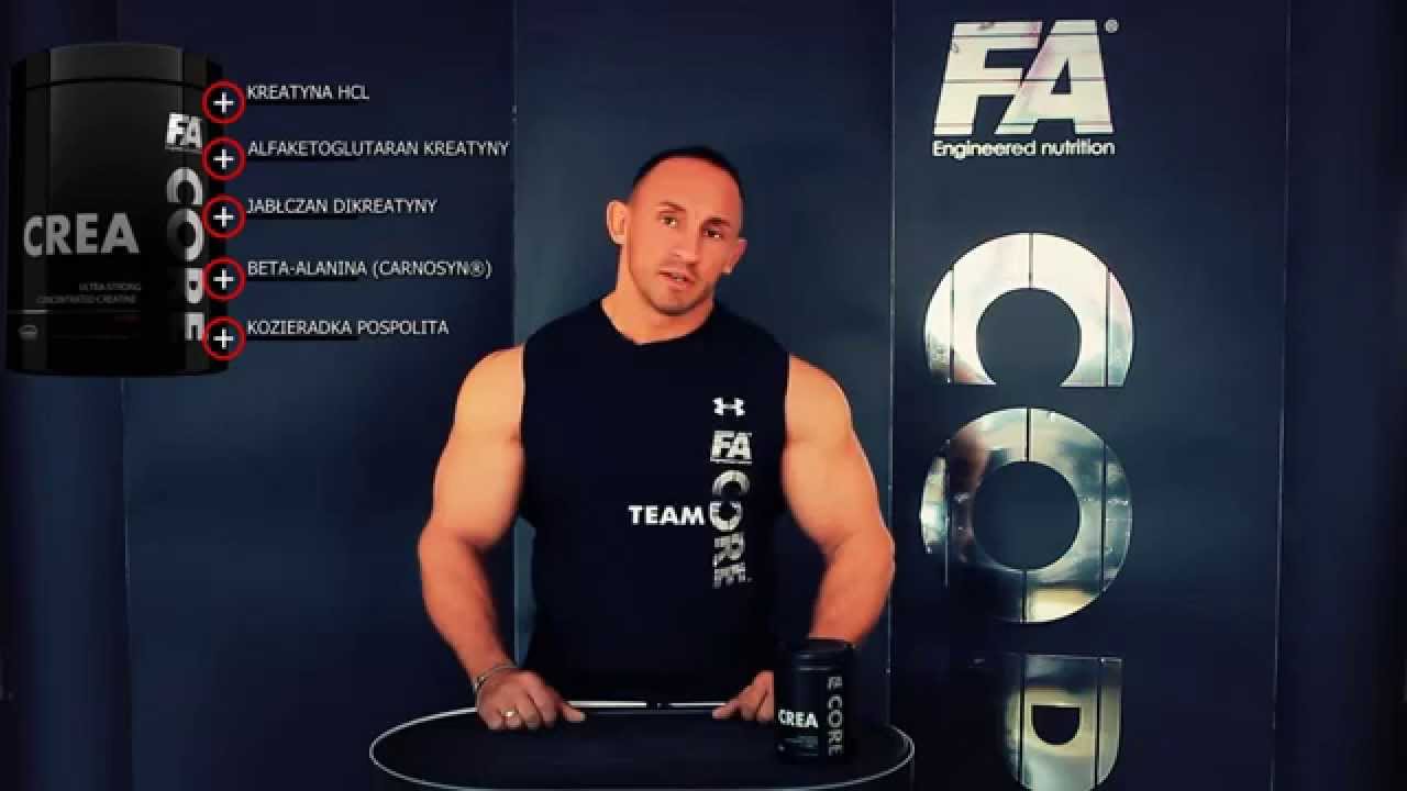 Fitness Authority Crea Core FA od BCAA.pl - YouTube