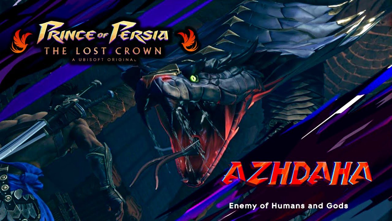 Prince of Persia: The Lost Crown - Azdaha Boss Fight NO DAMAGE ...