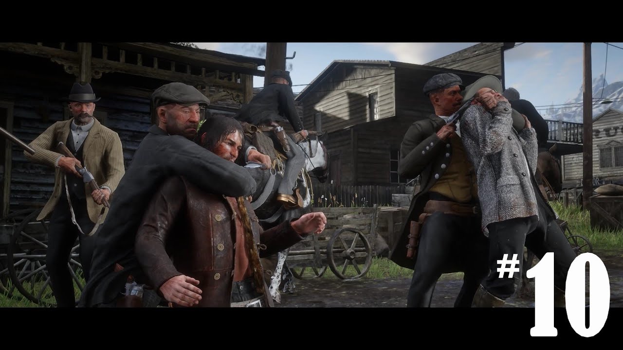 Red Dead Redemption 2 - Part 10 - LEVITICUS CORNWALL THREATENS US - YouTube