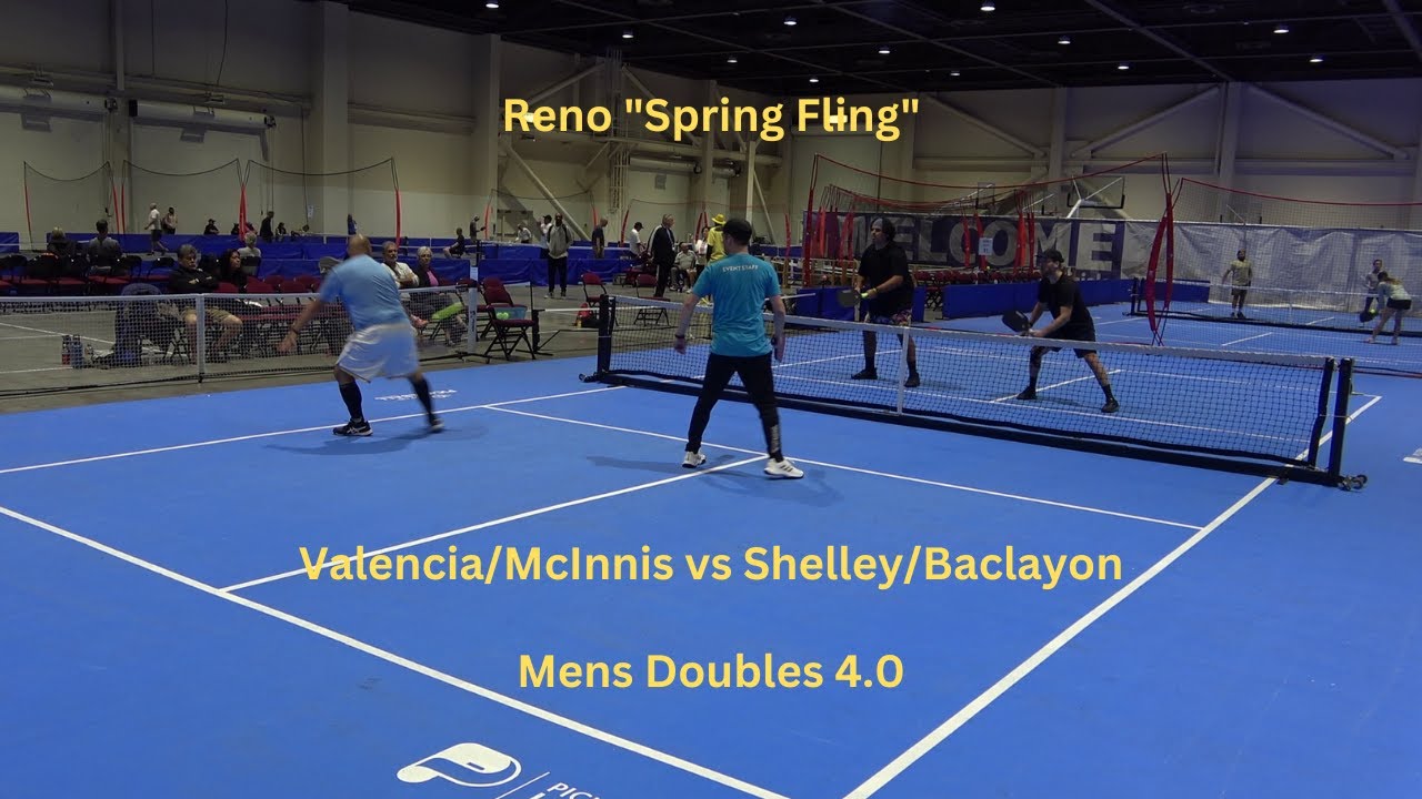 Reno Spring Fling: Mens Doubles 4.0 Valencia/McInnis vs Shelly/Baclayon ...