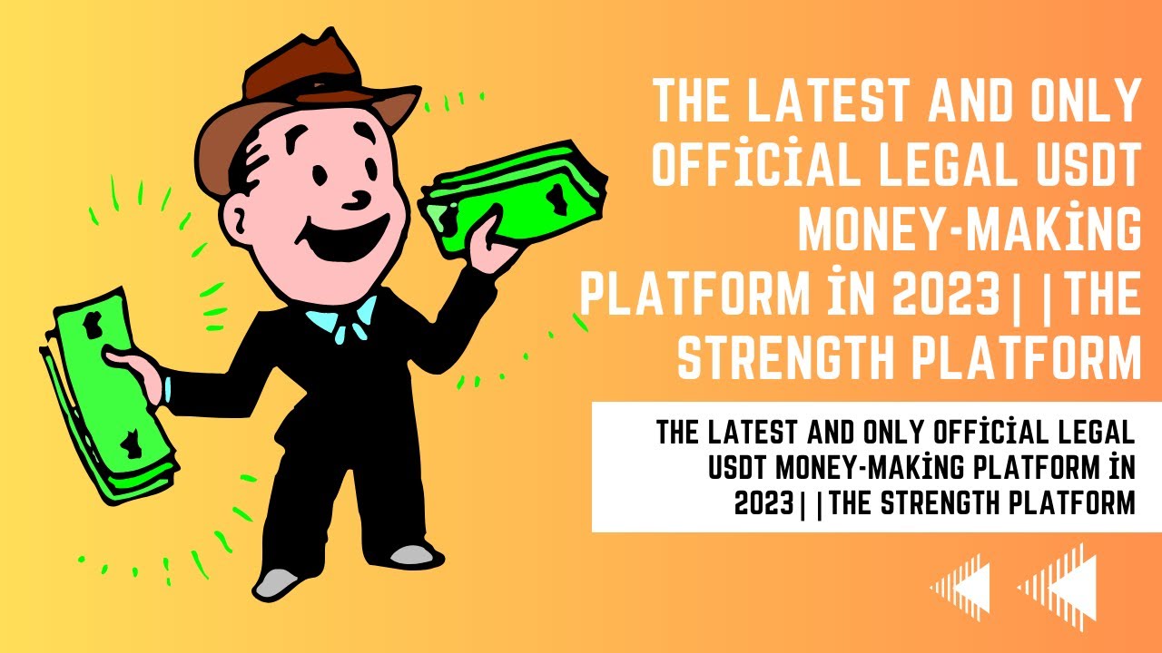 The latest and only official legal USDT money-making platform in 2023 ...