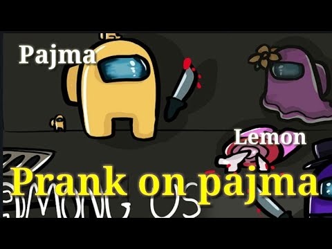 Prank On Pajma In Among Us||Heartly Minecraft