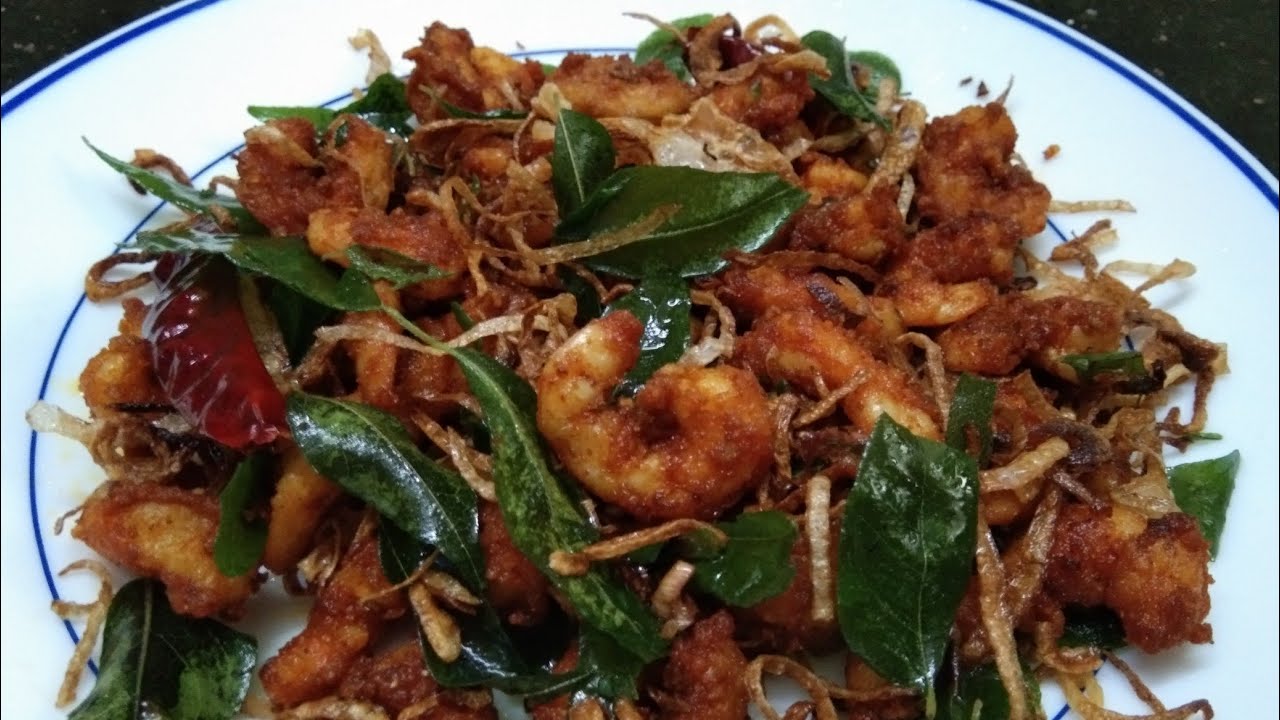 Crispy Prawns Fry - YouTube