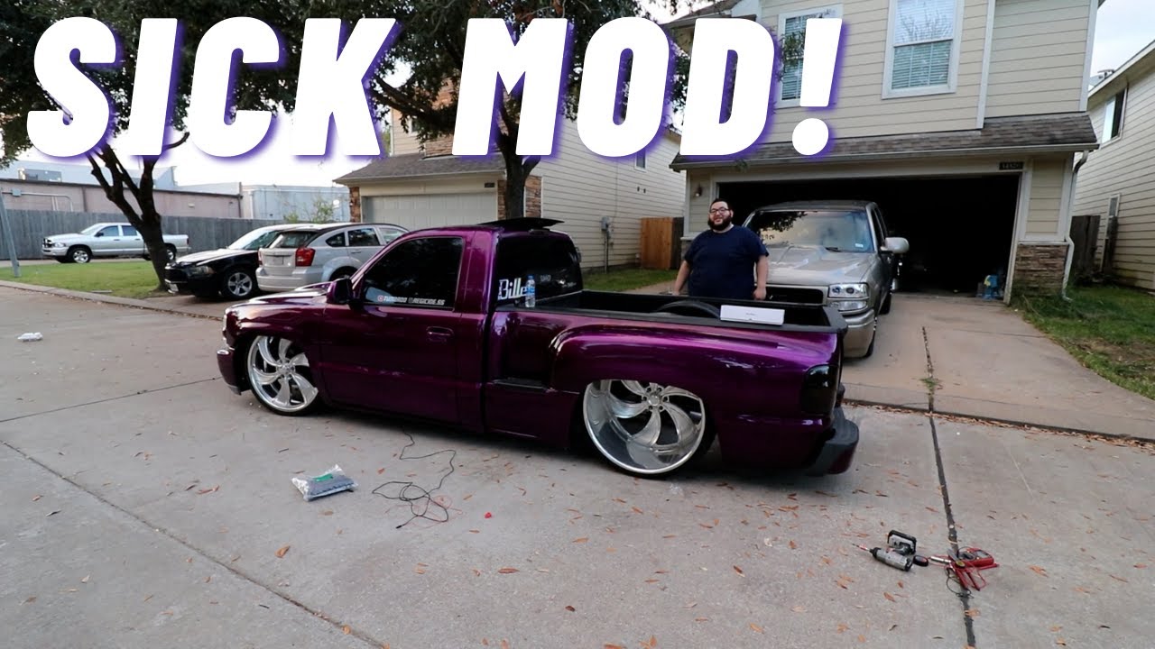 UPGRADES ON MY SLAMMED SINGLE CAB! - YouTube