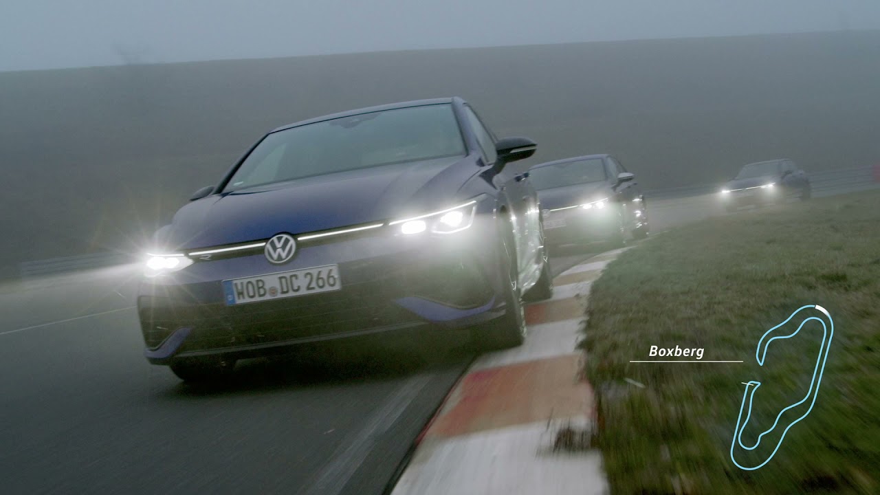 Dennis testet den Volkswagen Golf R auf der Rennstrecke - YouTube
