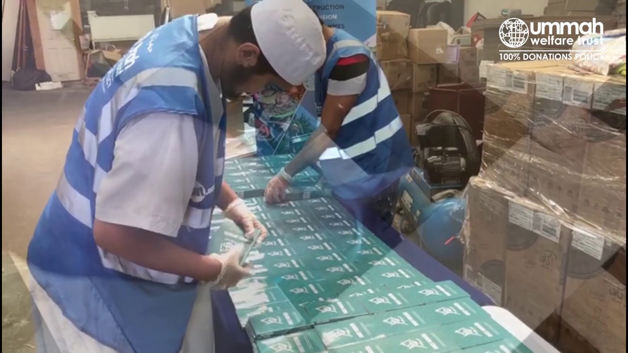 Ramadhan Packs for the UK's Muslim Prison Residents - YouTube