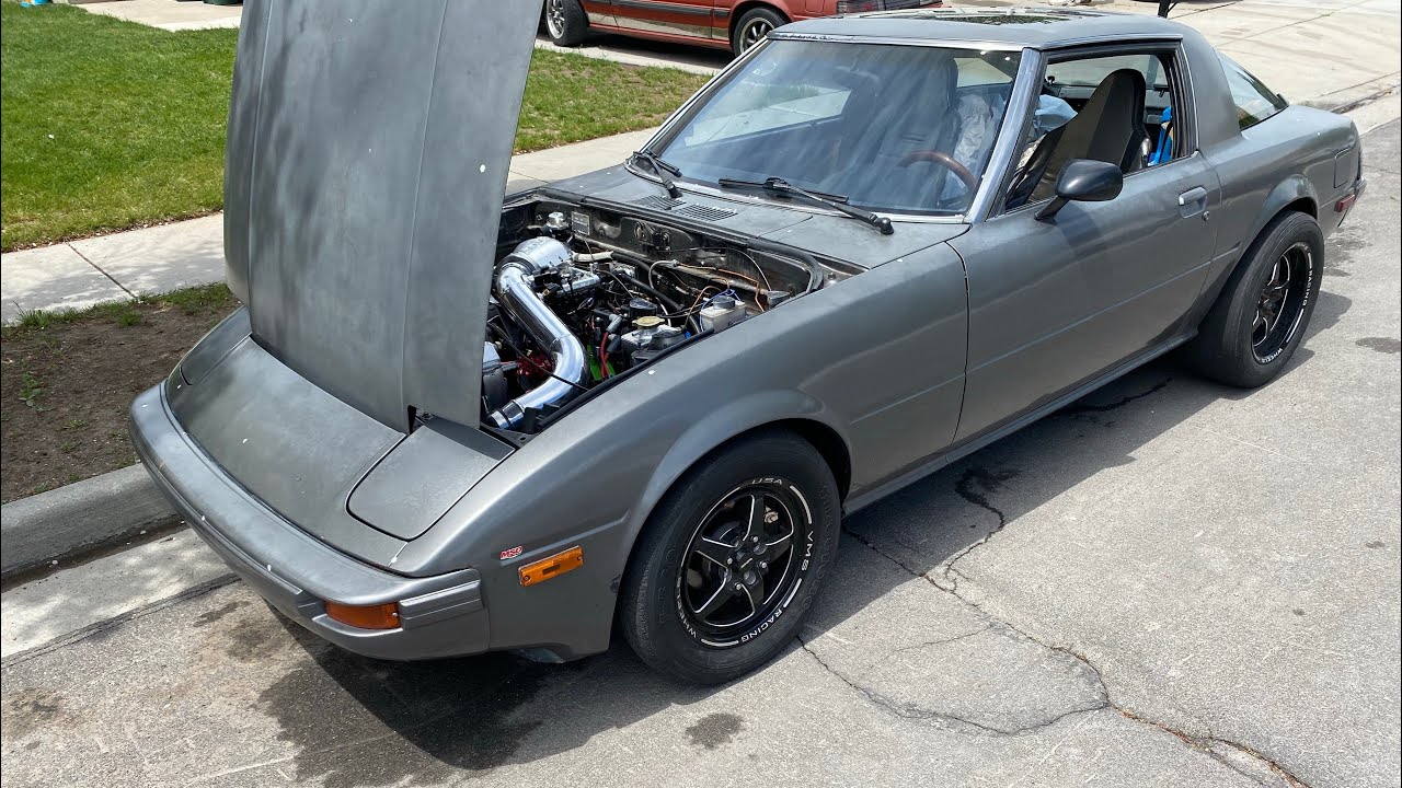 12a turbo on fuel tech idling - YouTube