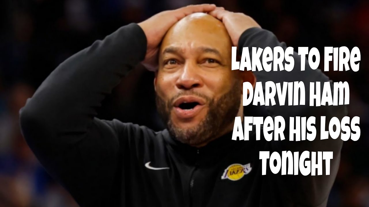 BREAKING: LAKERS FIRE DARvIN HAM - YouTube