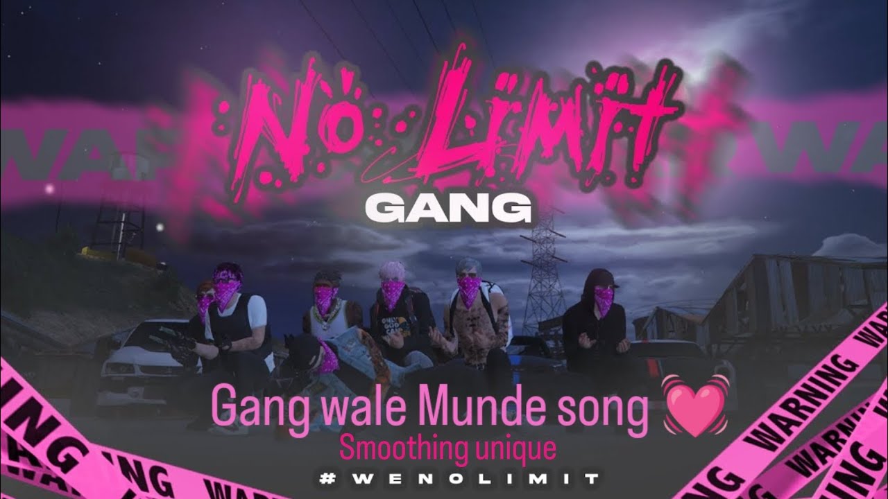 fan made video | gang wale Munde song | nlg | no limit gang #nlg #gtarp ...
