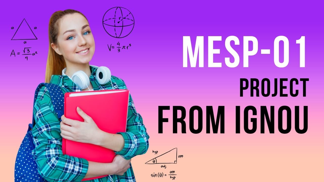 How should I prepare for the MAEDU MESP -01 project from IGNOU - YouTube