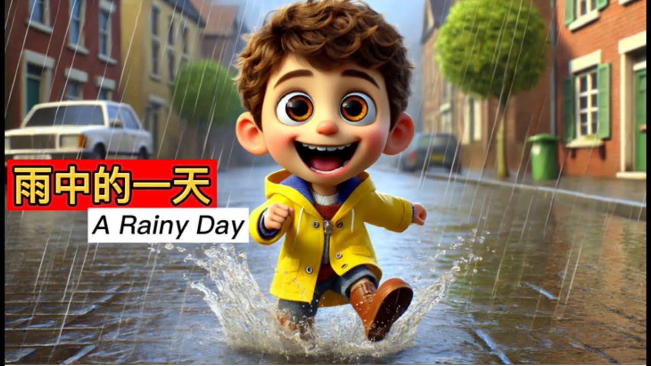 【下雨的一天】【ARainy Day】童话故事｜儿童教育｜儿童绘本故事｜睡前故事｜彩虹故事乐园 - YouTube