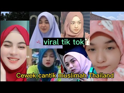 Cewek cantik Muslimah Thailand viral tik tok