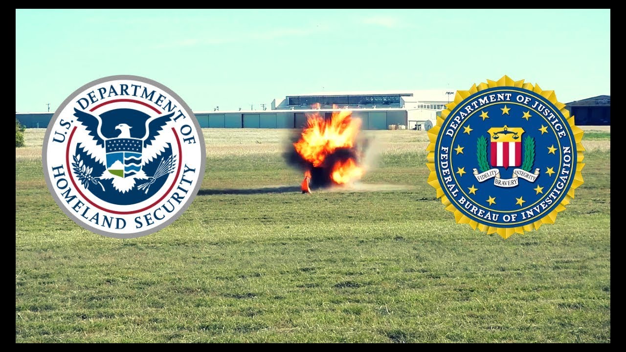 DHS/FBI Explosives Demonstration! - YouTube