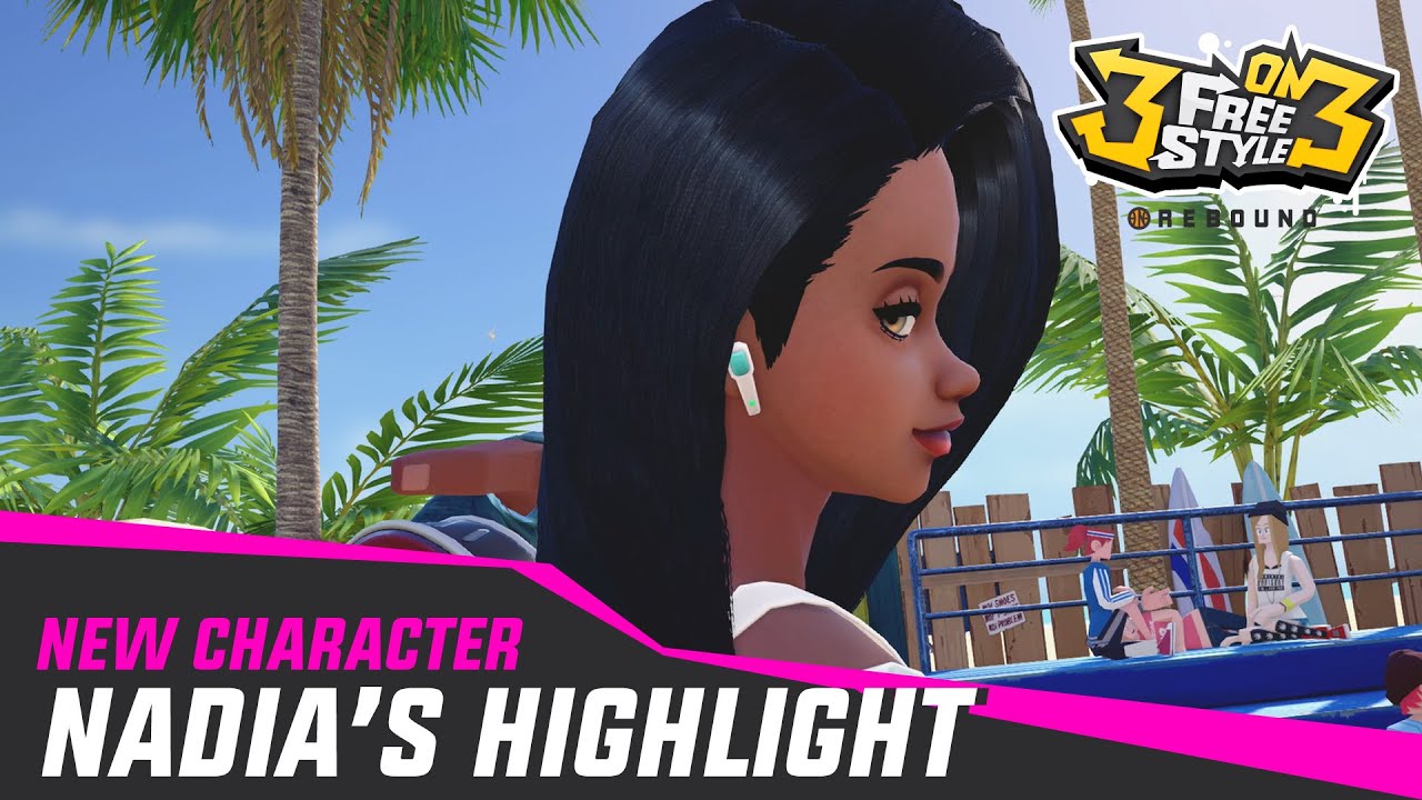 New Character Spotlight : Nadia | 3on3 FreeStyle : Rebound - YouTube