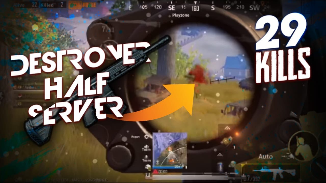 DESTROYED THE WHOLE SERVER ALONE || 29 kills ASIA SERVER - YouTube