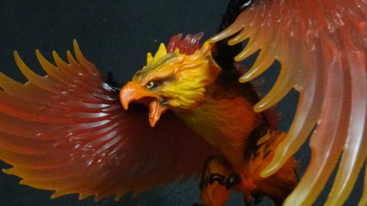 Fire Eagle Schleich Toys Eldrador Creatures Phoenix Action Figure ...