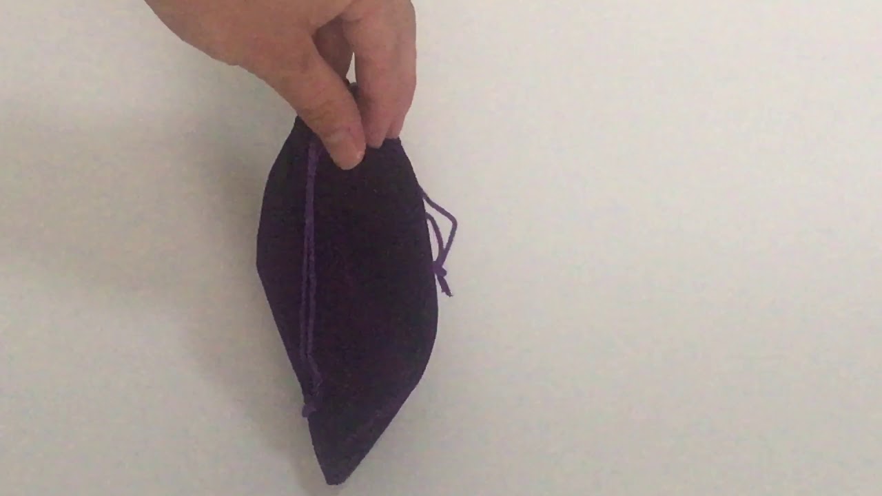 Small order 13*18cm purple drawstring velvet jewelry bag velvet bag ...