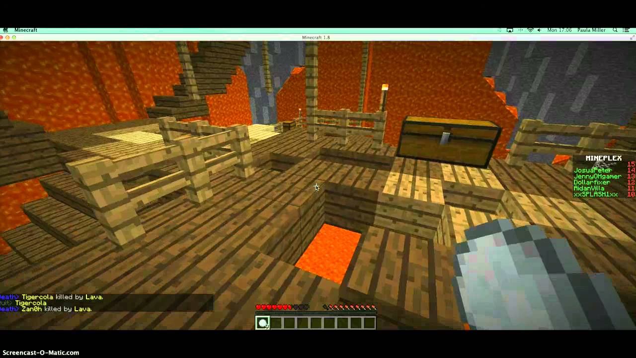 Minecraft Spleef - YouTube