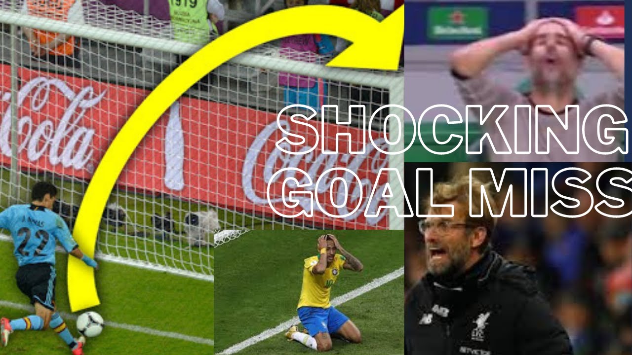 OPEN GOAL MISSES-Shocking! - YouTube