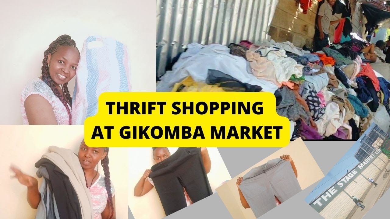 GIKOMBA MARKET VLOG || SHOPPING AT THE LARGEST THRIFT MARKET IN AFRICA ...
