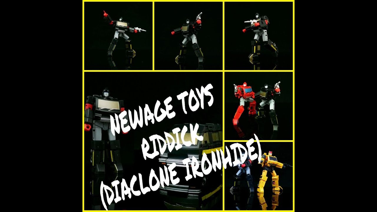 Transformers 3rd Party Legends Review of NewAge Toys Riddick (Diaclone ...