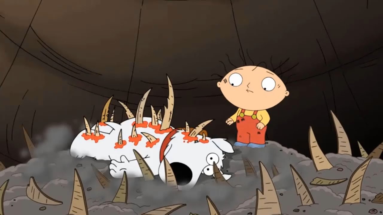 Stewie and Brian after becoming tiny - YouTube