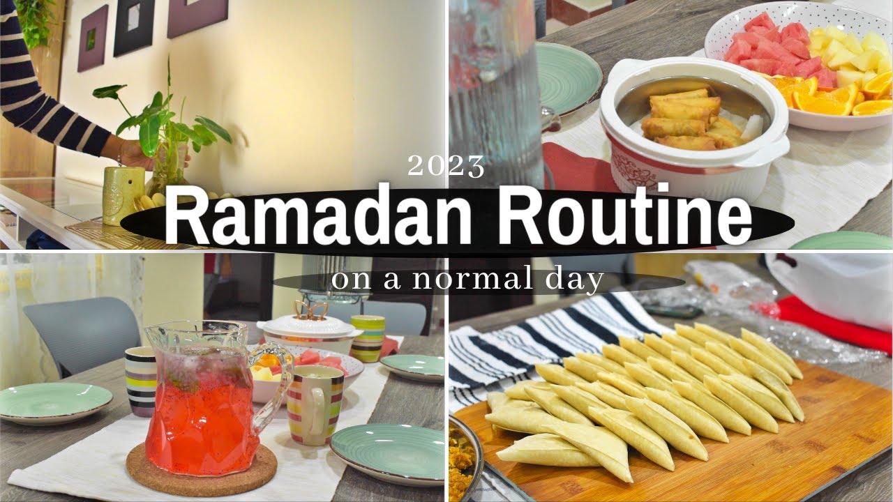 Our Ramadan Routine everyday | Preparations prior Ramadan | Samosa ...